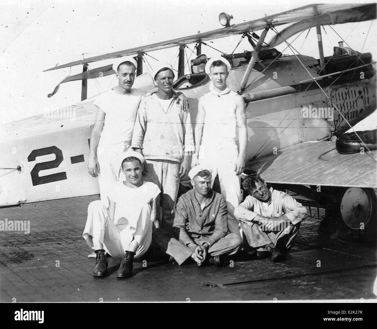 The Vought VE-7 was a pioneering American naval aircraft used by VF-2 ...