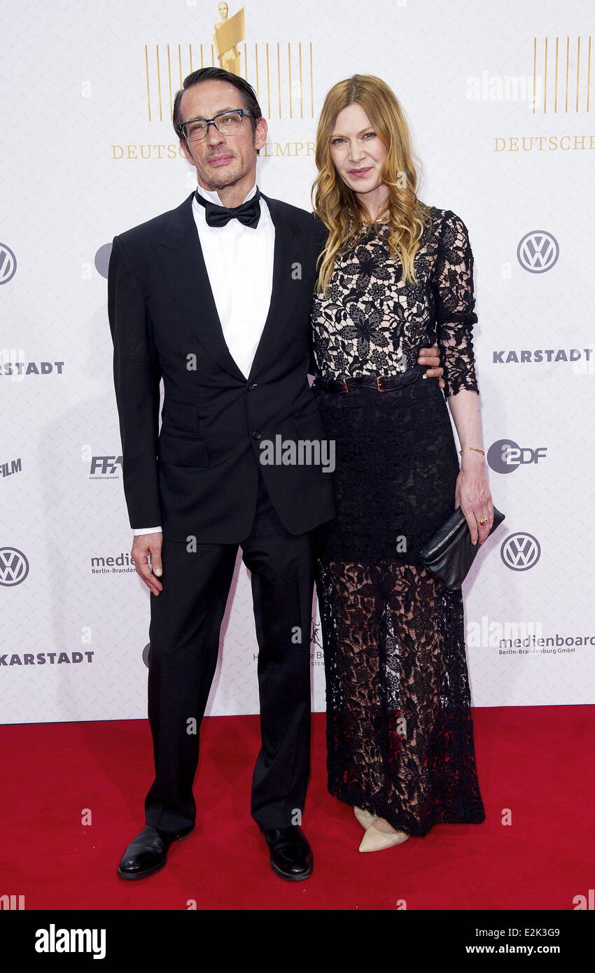Oskar Roehler and Alexandra Fischer-Roehler at Deutscher Filmpreis ...