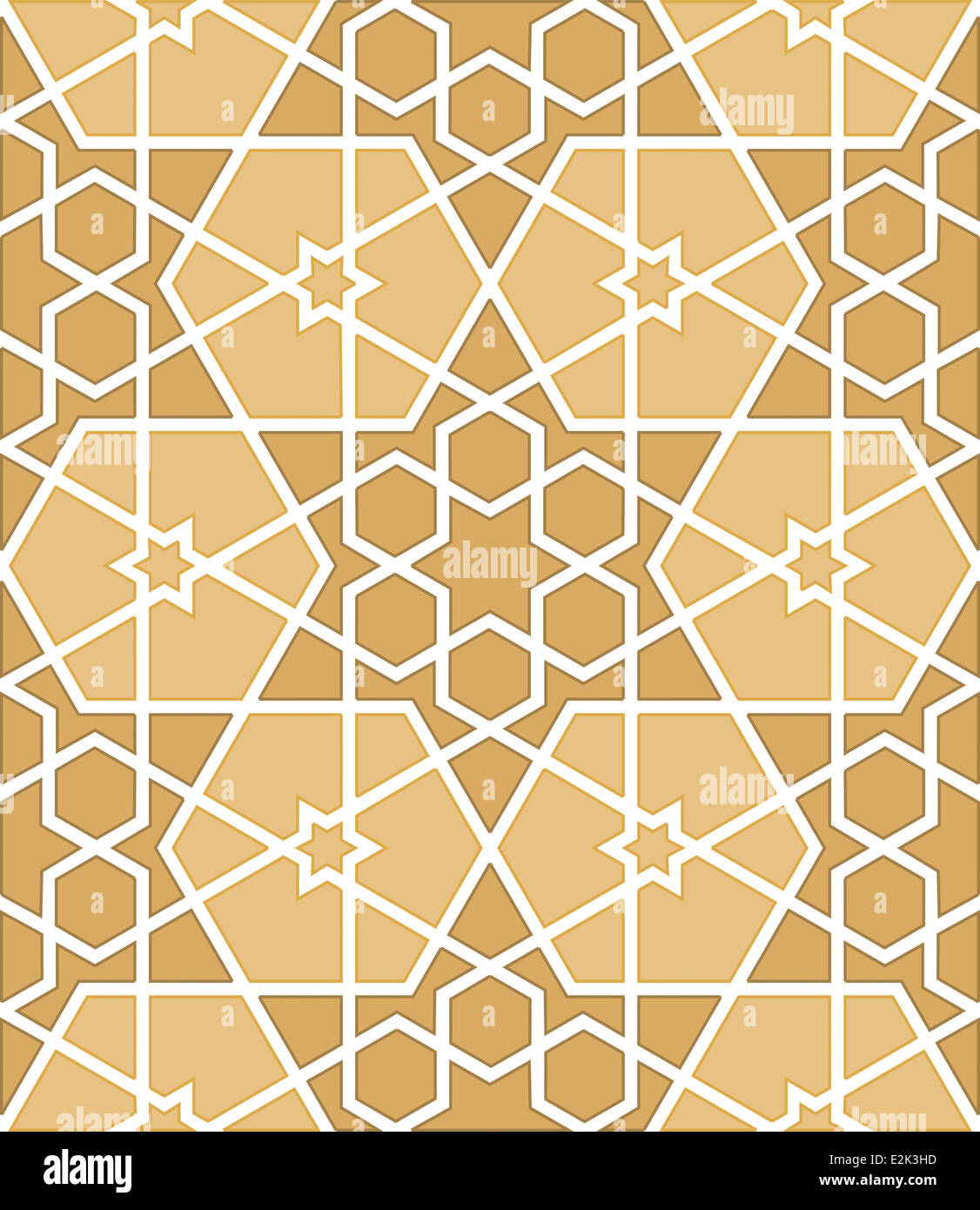 Islamic Geometric Patterns Hexagon