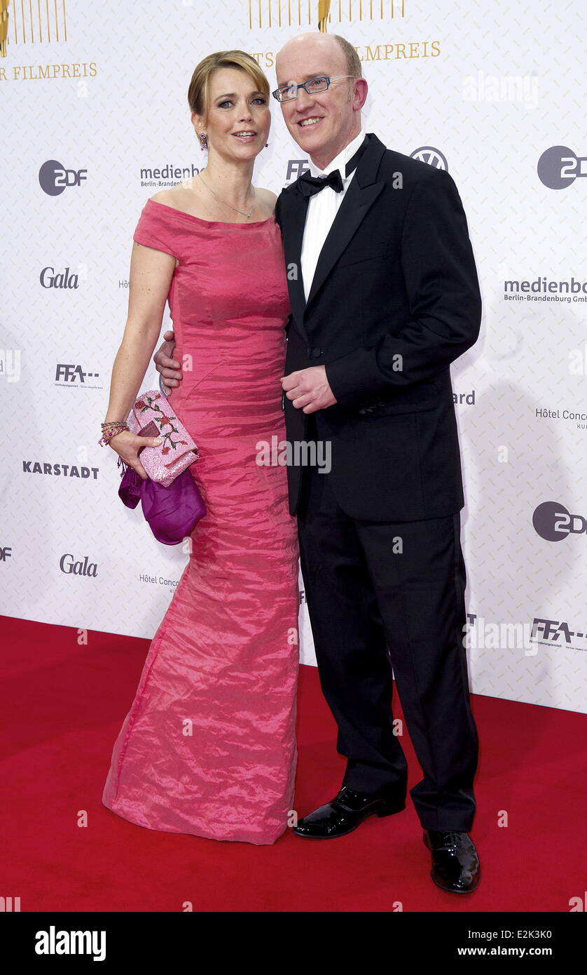 Tina Ruland and Peter Nottmeier at Deutscher Filmpreis (German Movie ...