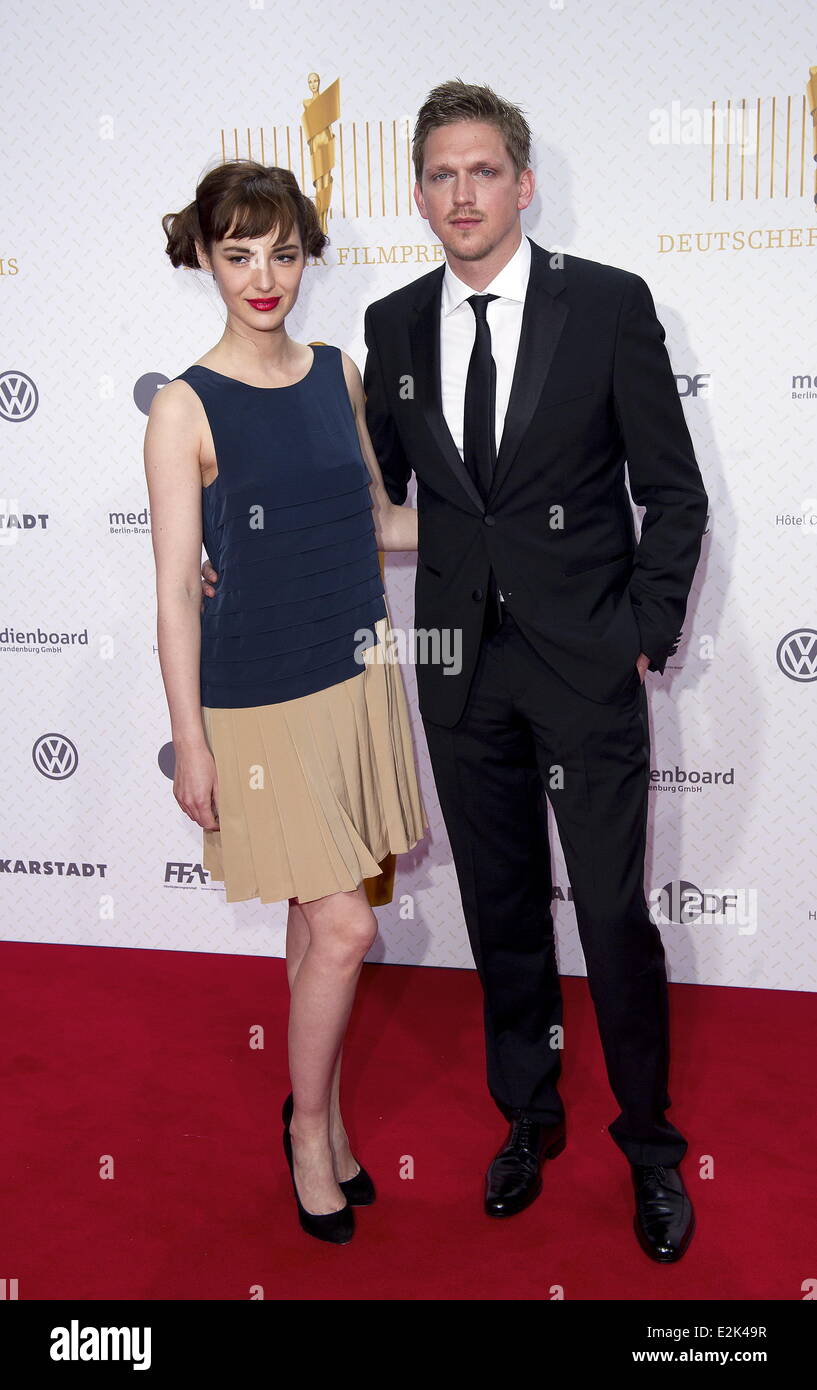 Jan Ole Gerster and guest at Deutscher Filmpreis (German Movie Awards ...