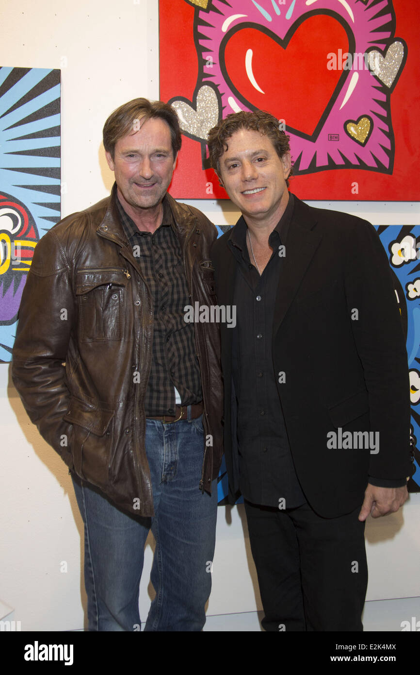 Helmut Zierl, Burton Morris Burton Morris vernissage at Galerie Mensing ...