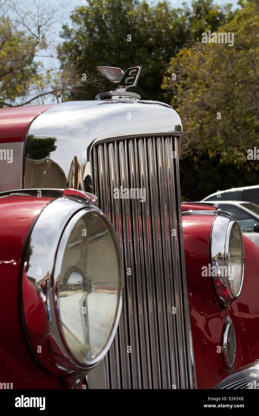 1955 bentley front grill hi-res stock photography and images - Alamy