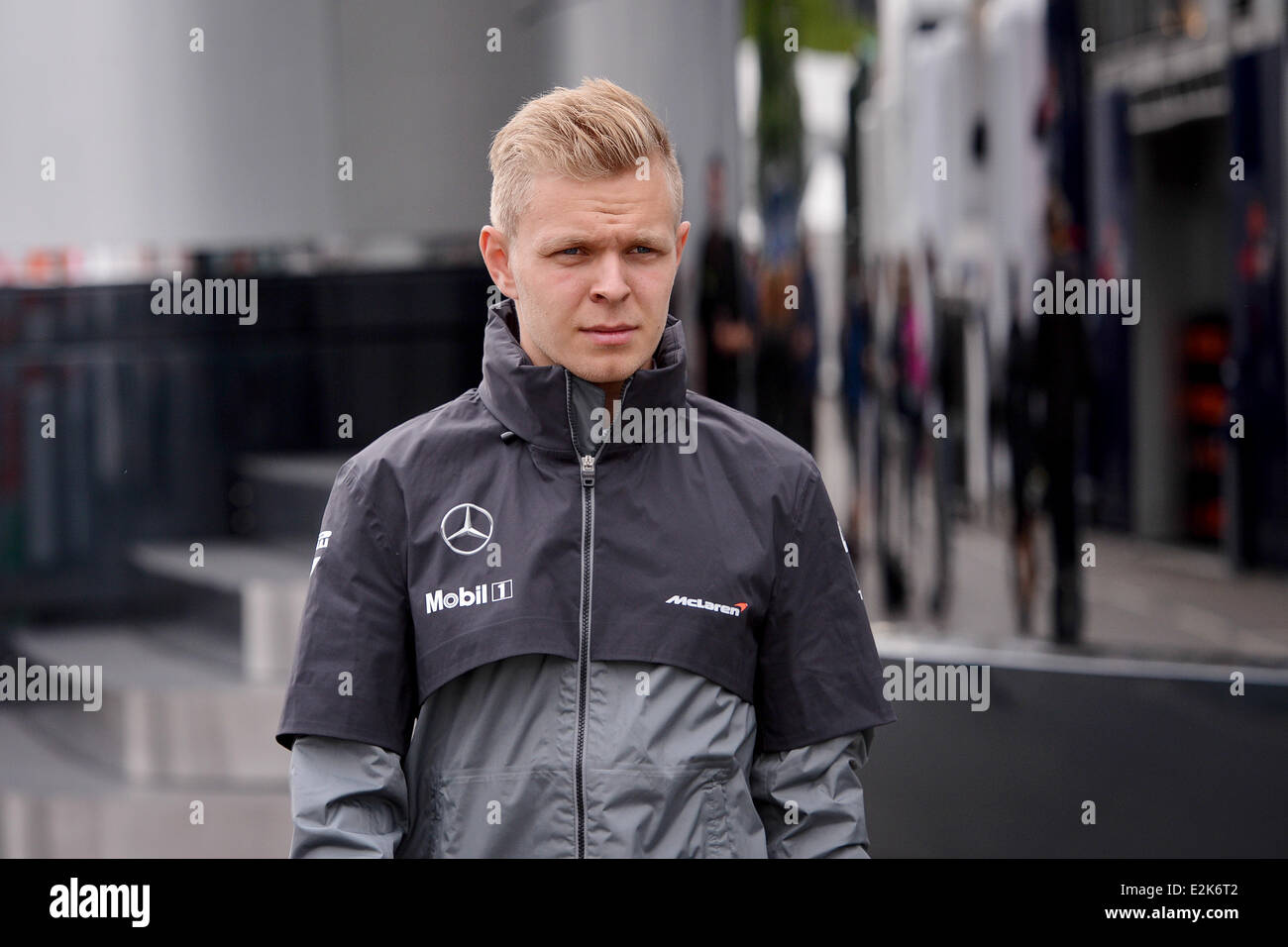 Spielberg, Austria. 20th June, 2014. Danish Formula One driver Kevin ...