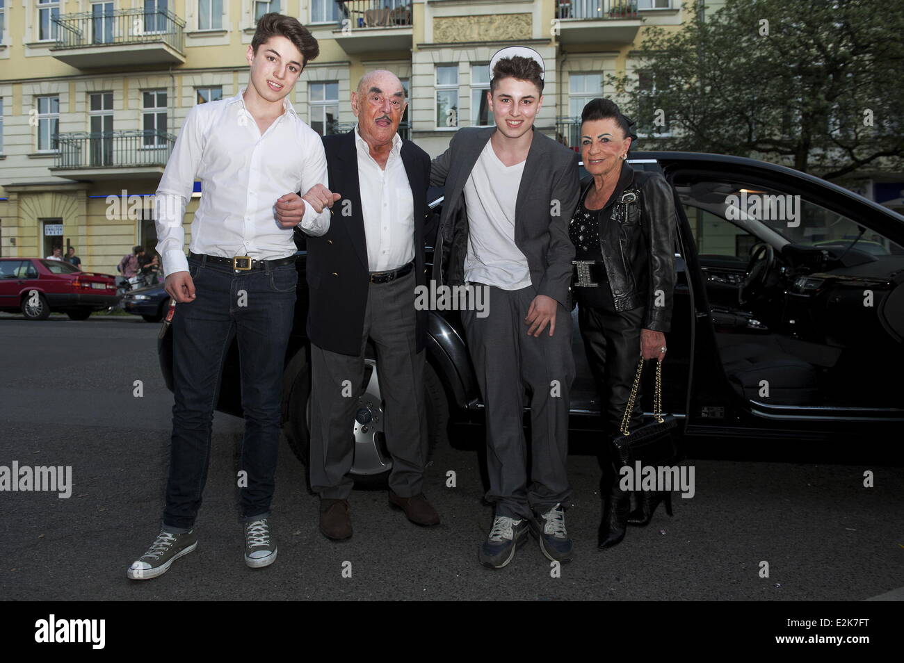 Ben Brauner, Atze Brauner, Maria Brauner and David Brauner at the ...