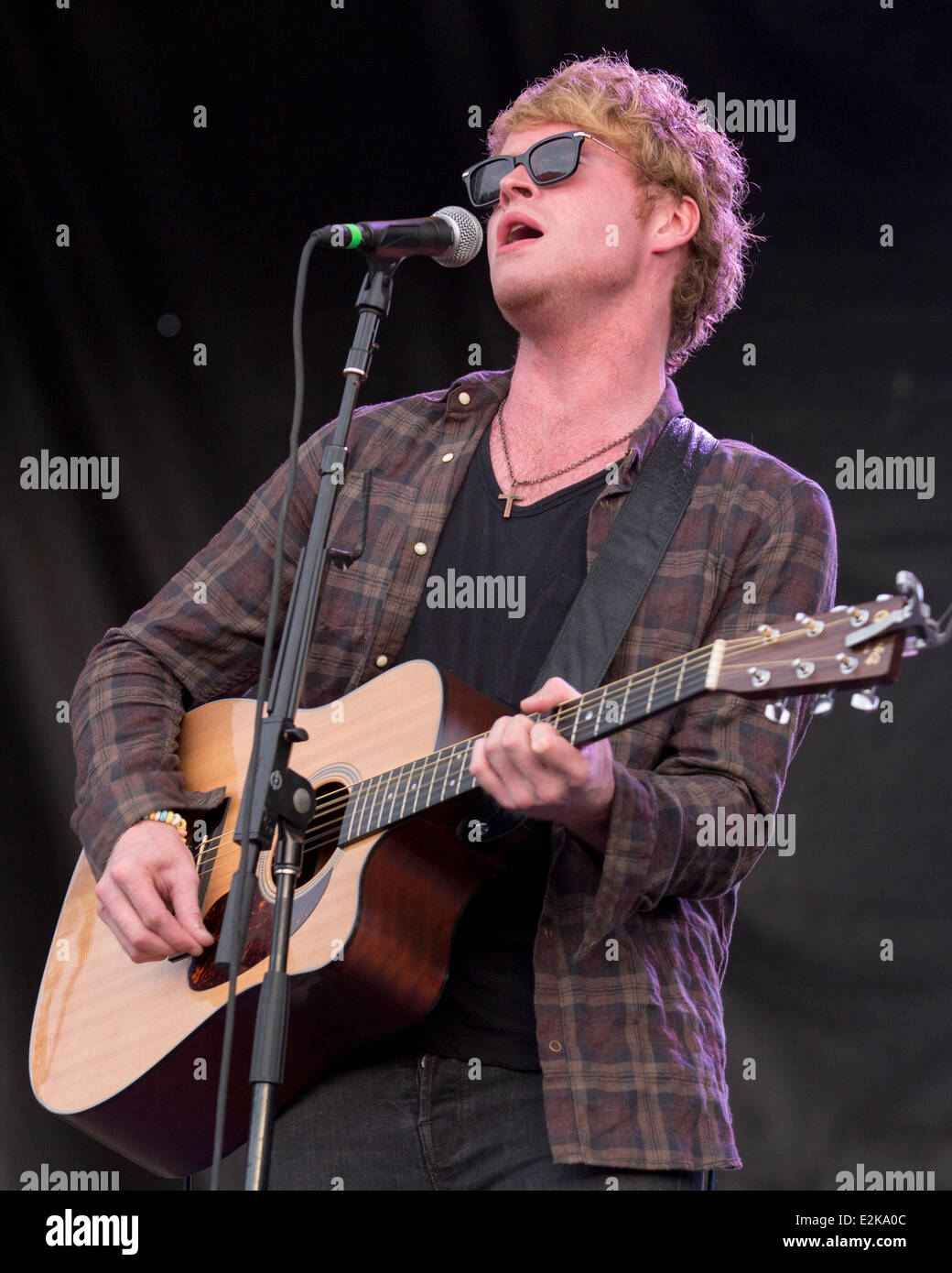 Dover, Delaware, USA. 19th June, 2014. Vocalist and guitarist STEVE ...