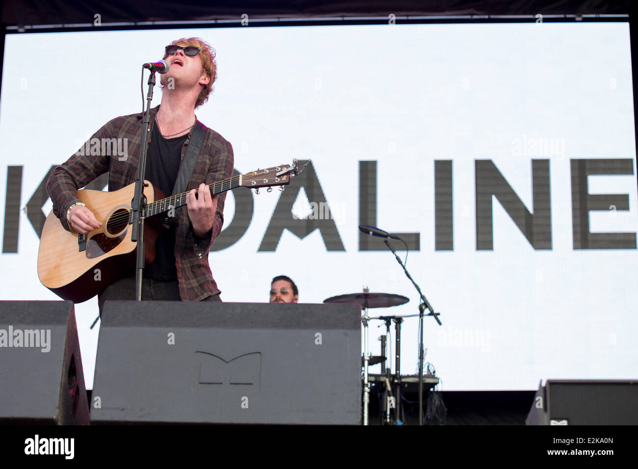 Dover, Delaware, USA. 19th June, 2014. Vocalist and guitarist STEVE ...