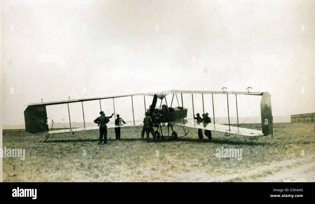The image showcases the Burgess-Dunne aircraft designed by George ...
