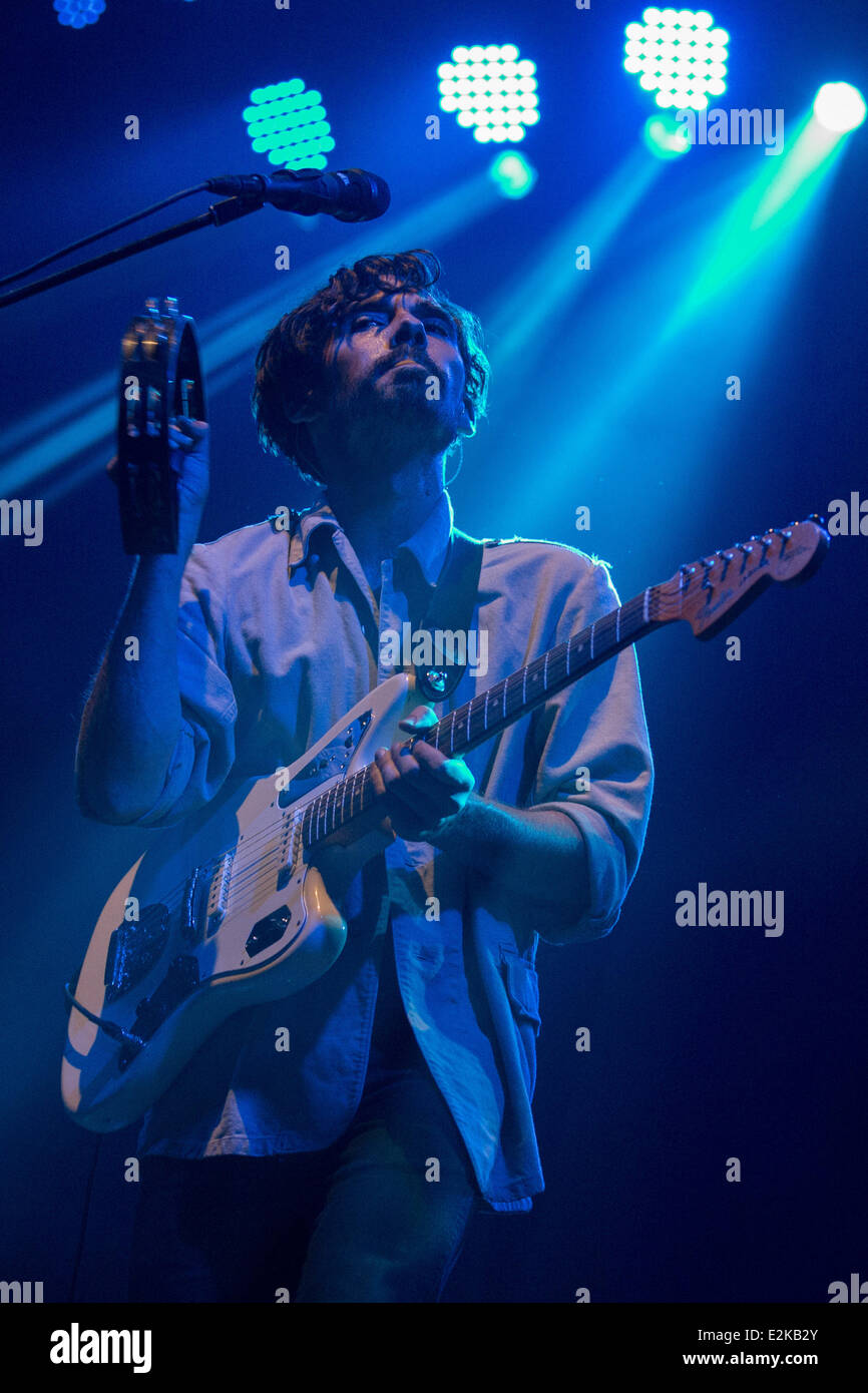 Dover, Delaware, USA. 19th June, 2014. Vocalist TAYLOR RICE of the band ...