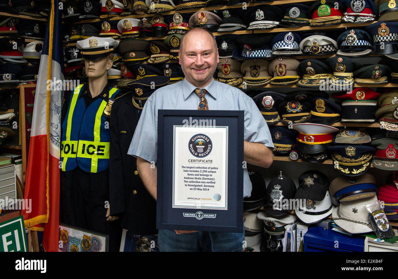 Police caps hi-res stock photography and images - Alamy