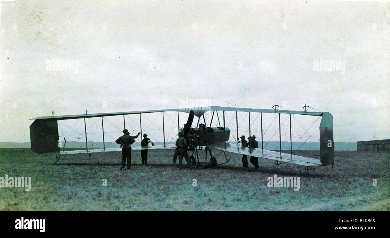 The Burgess-Dunne, designed by George Hallet, was an early monoplane ...