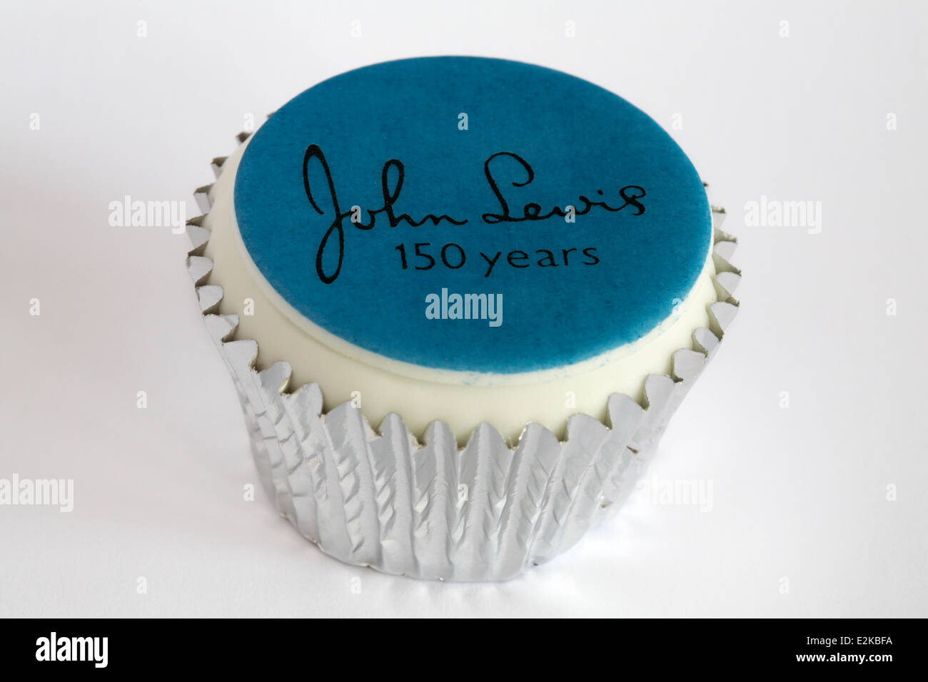 John Lewis 150 years cake isolated on white background Stock Photo - Alamy