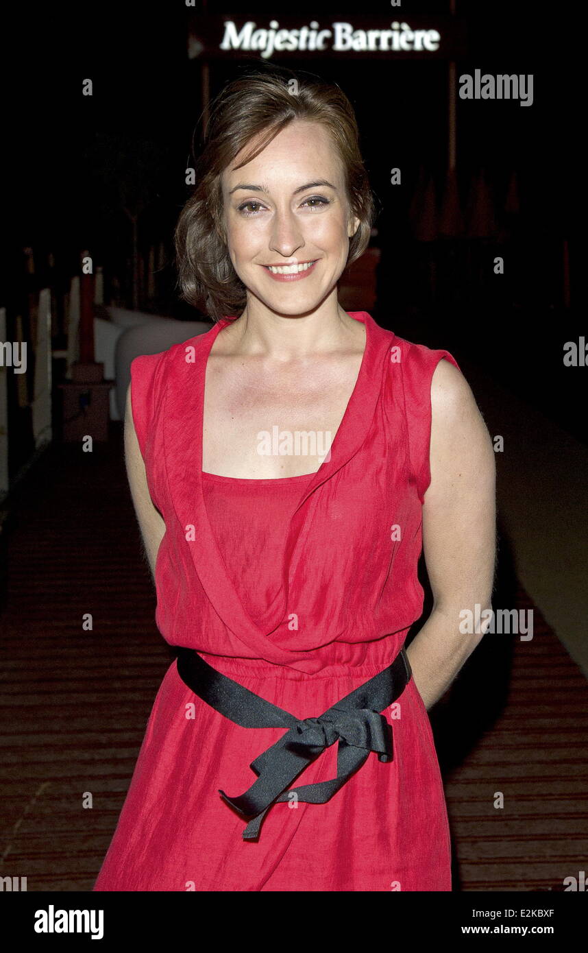Guest at German Film Reception at Majestic beach. Where: Cannes ...