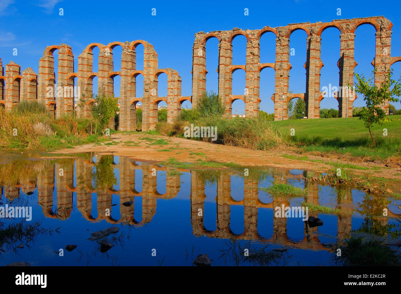 Merida, Los Milagros Aqueduct, Aqueduct of Los Milagros, Emerita ...