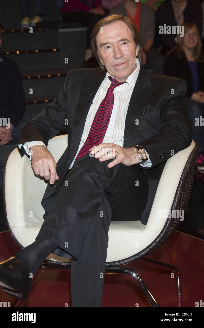 Guenter Netzer on German talkshow Markus Lanz. Where: Hamburg, Germany ...