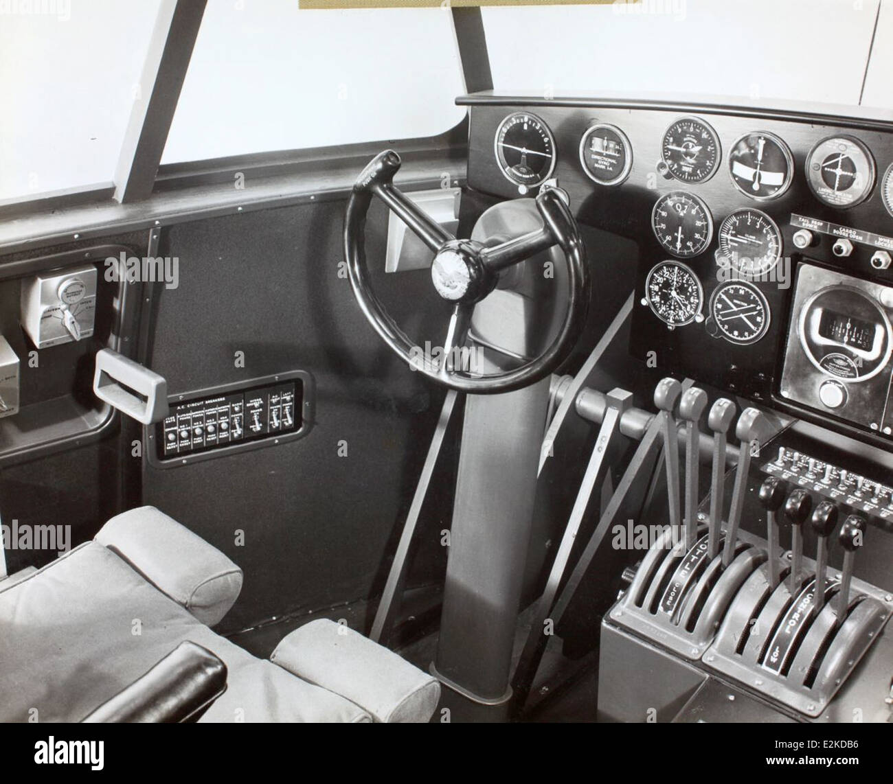 The image from the Charles Freel album features the Convair B-36, a ...