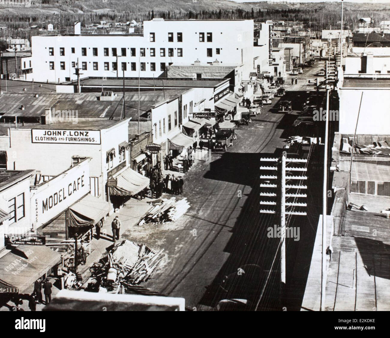This image features Charles Freel and a Convair B-36 Peacemaker, a ...