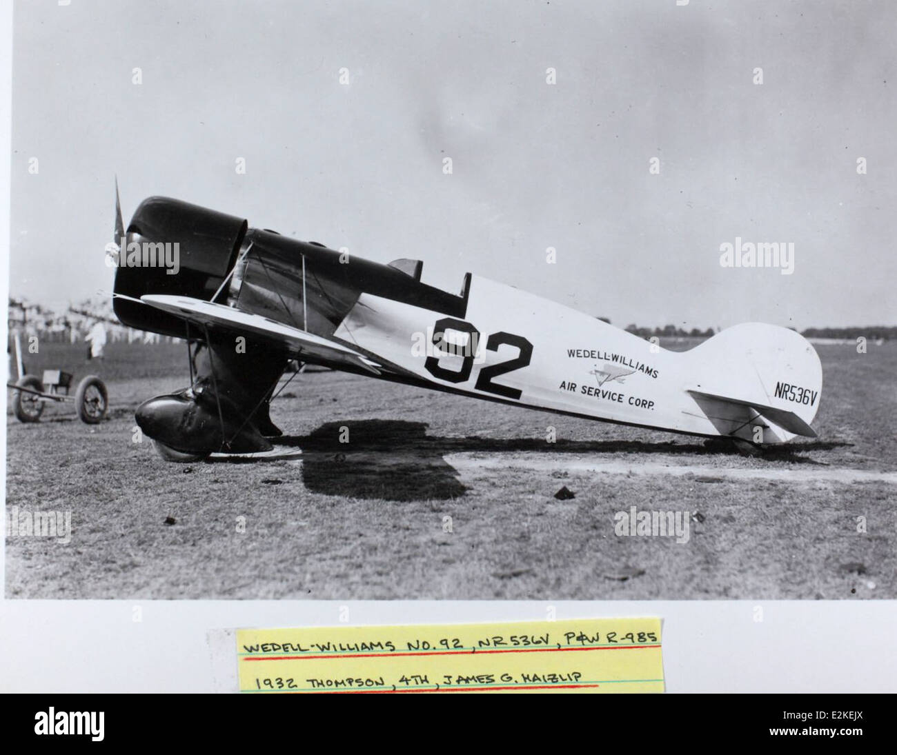 The Wedell Williams No 92, also known as Miss New Orleans, was a ...