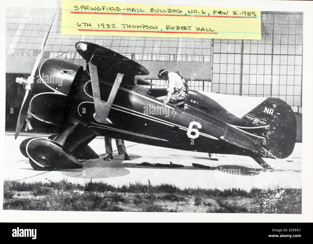 The Springfield-Hall Bulldog was a prominent aircraft in the National ...