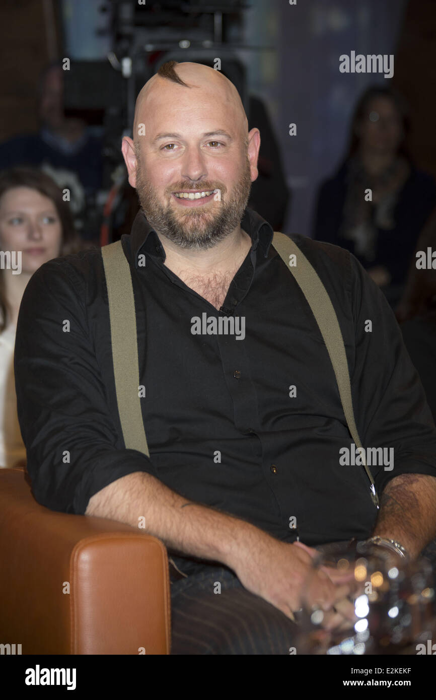 Jan Becker on German ZDF TV talkshow Markus Lanz. Where: Hamburg ...