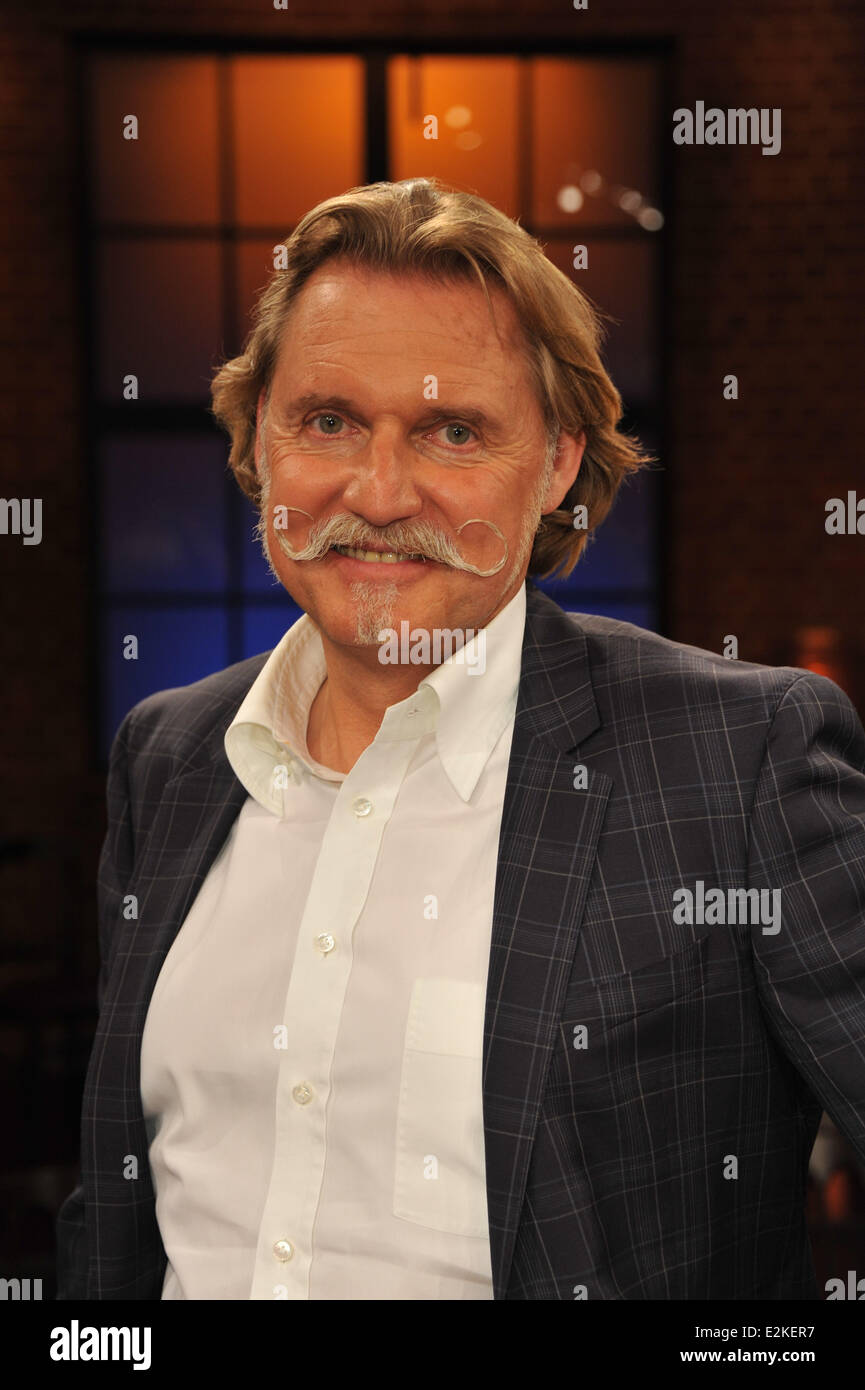 Ingo Lenssen at German TV show Koelner Treff at WDR studios Bocklemuend ...