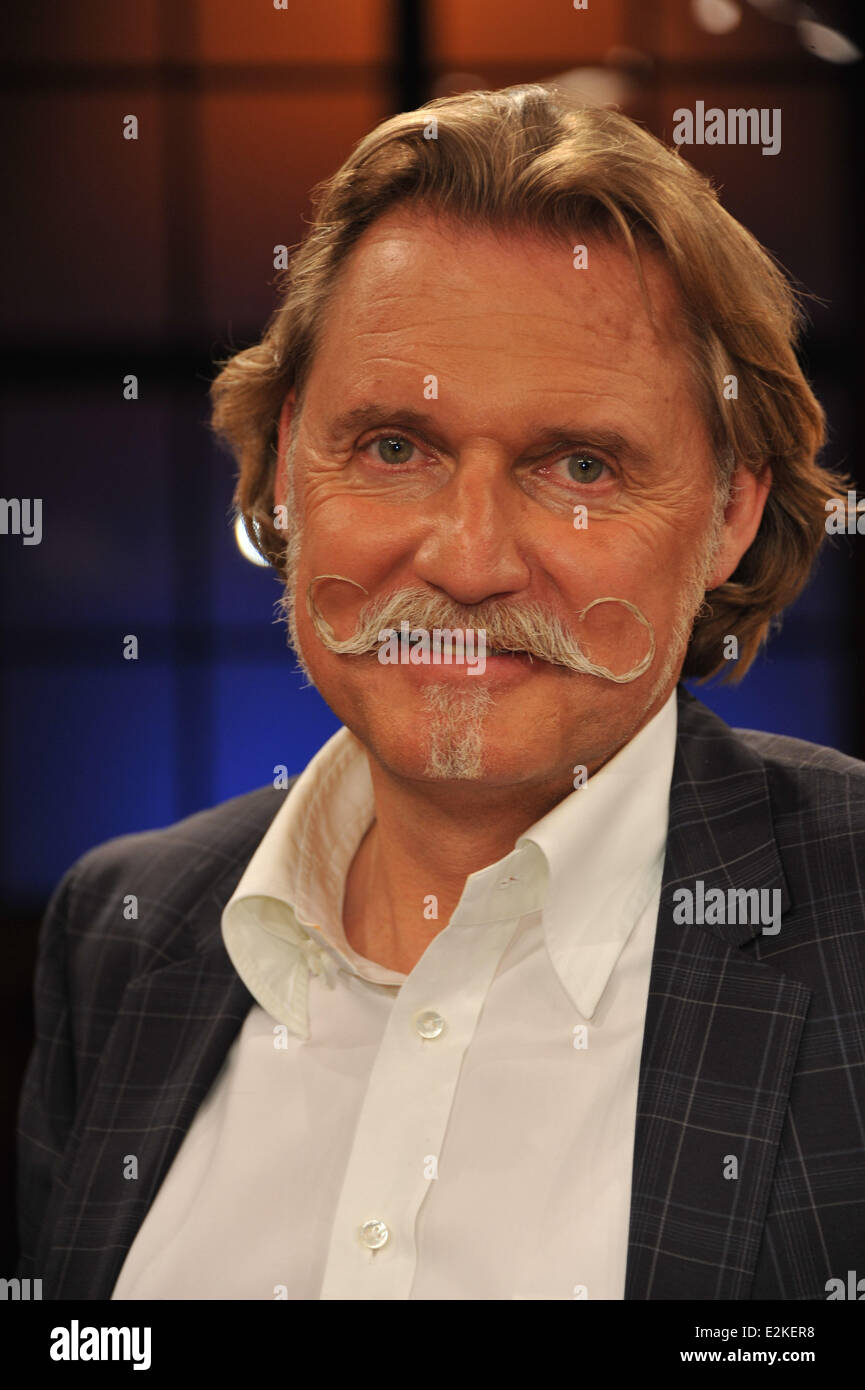 Ingo Lenssen at German TV show Koelner Treff at WDR studios Bocklemuend ...