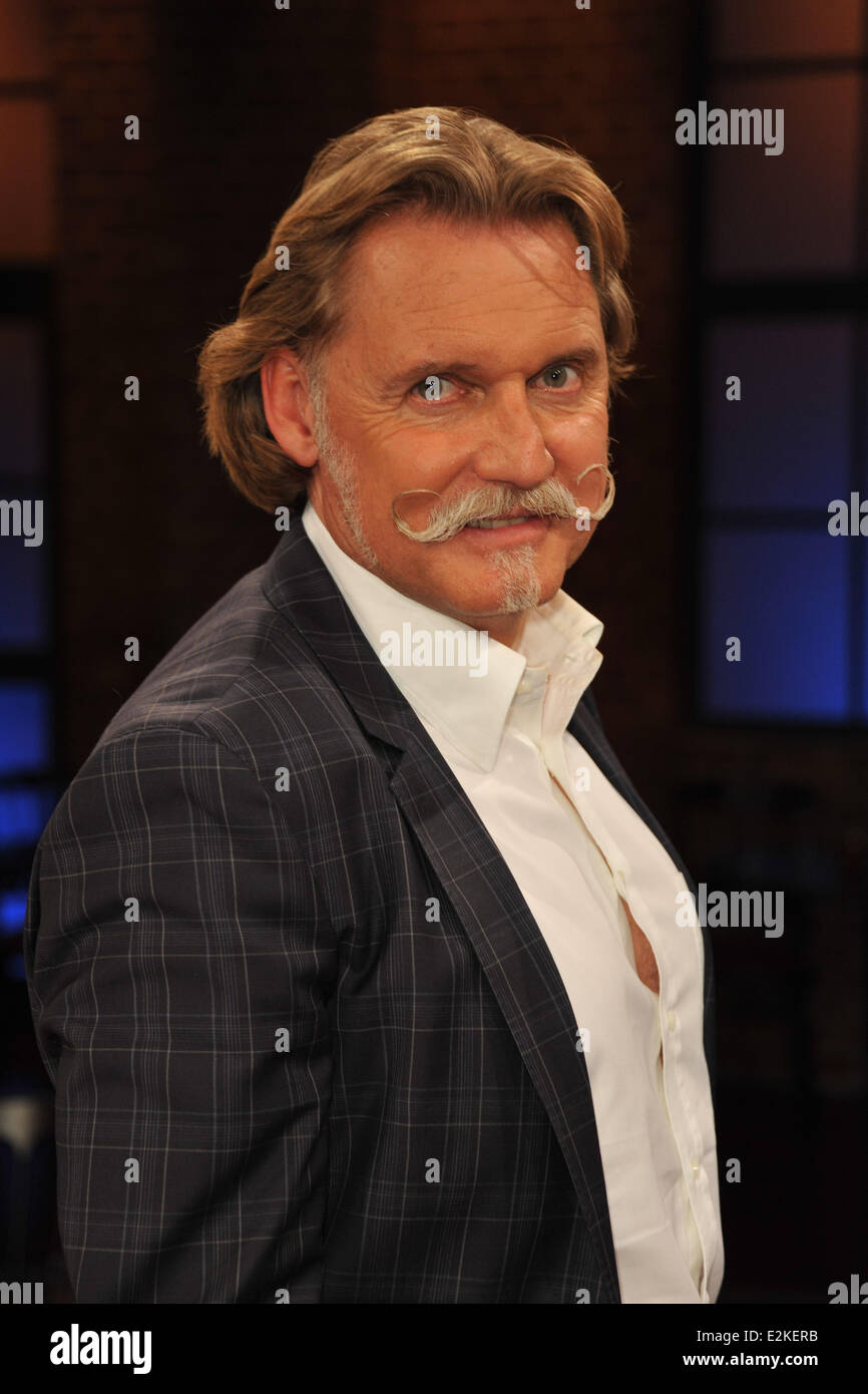 Ingo Lenssen at German TV show Koelner Treff at WDR studios Bocklemuend ...