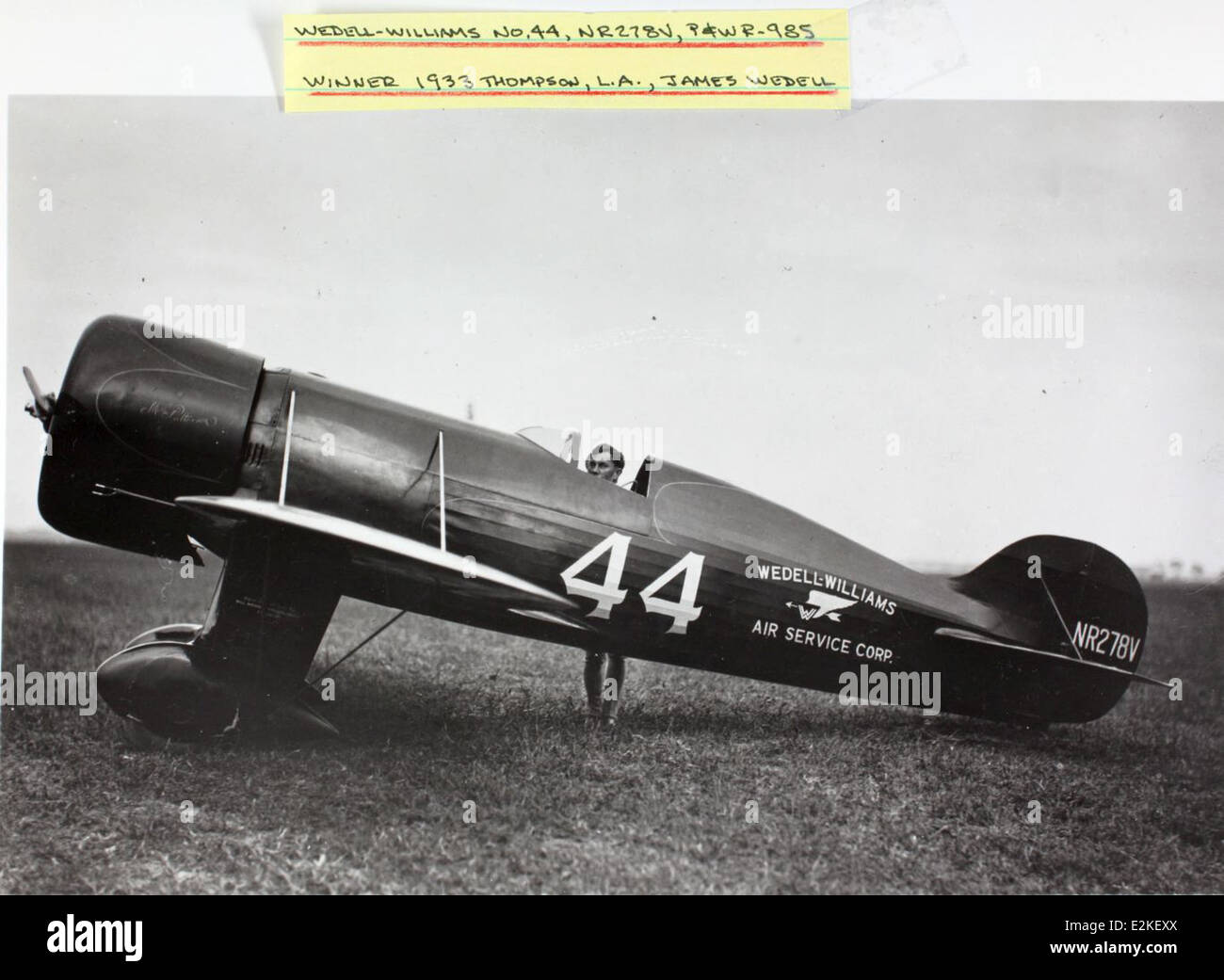 The Wedell-Williams No. 44 was a high-performance air racer piloted by ...