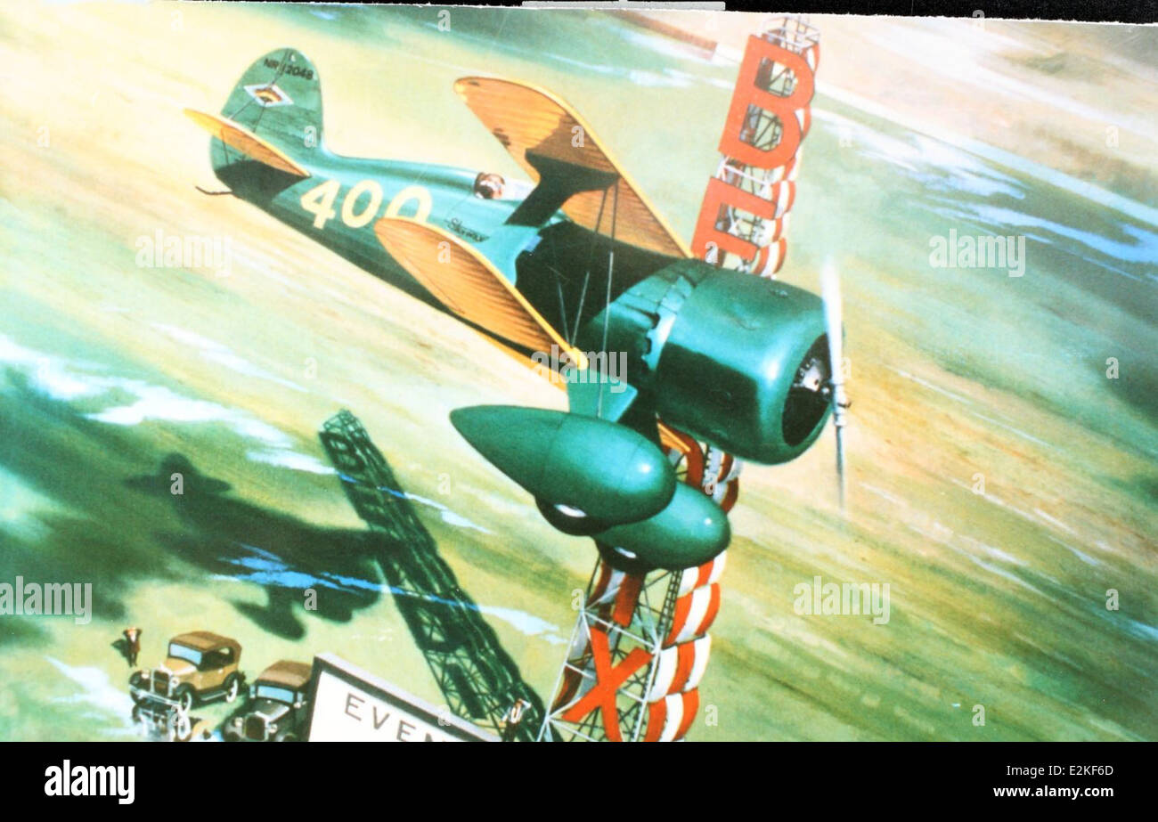 This drawing of the Laird Super Solution, a racing aircraft, was a ...