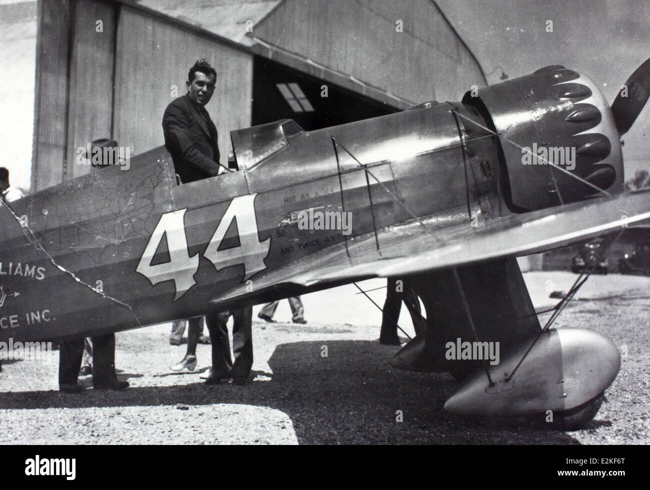 Wedell-Williams Model 44, known as Miss Patterson, was a prominent air ...