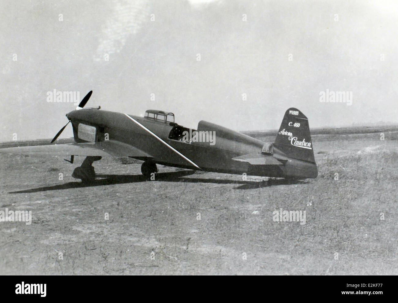 The Caudron-Renault C.460, piloted by Charles Daniels, competed in the ...