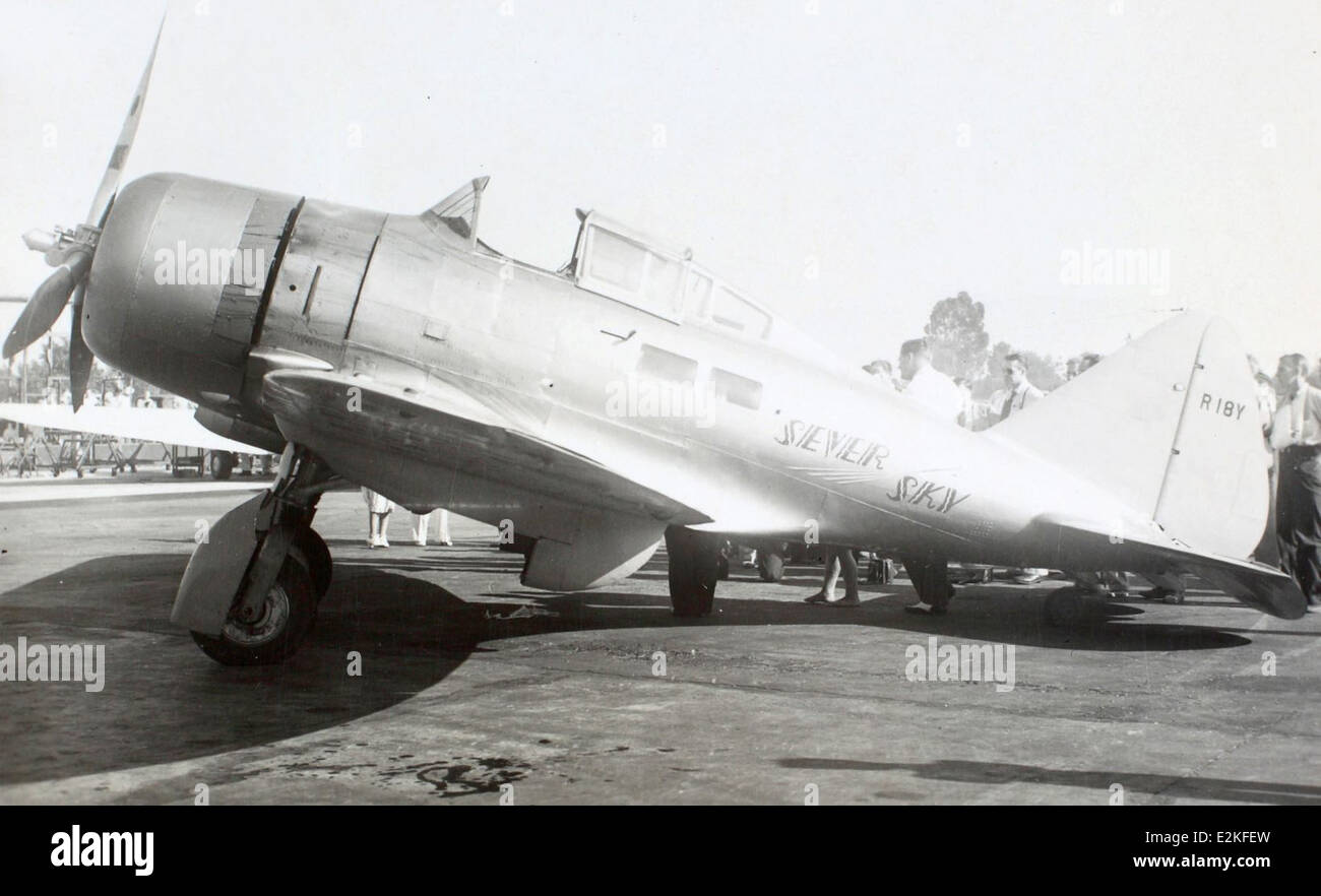 The Seversky SEV-2S was a racing aircraft used in the National Air ...