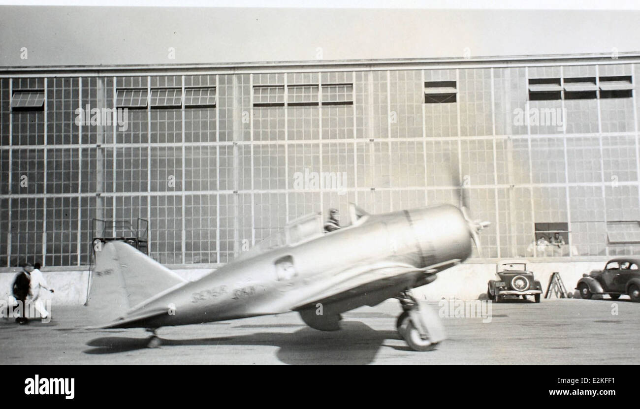 The Seversky SEV-2S, flown by Charles Daniels and Frank Sinclair ...