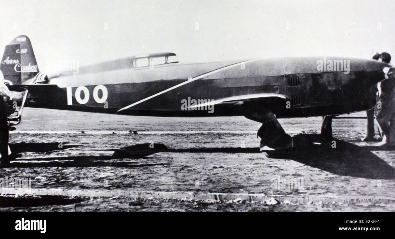 This image shows the Caudron-Renault C.460, a French aircraft that ...