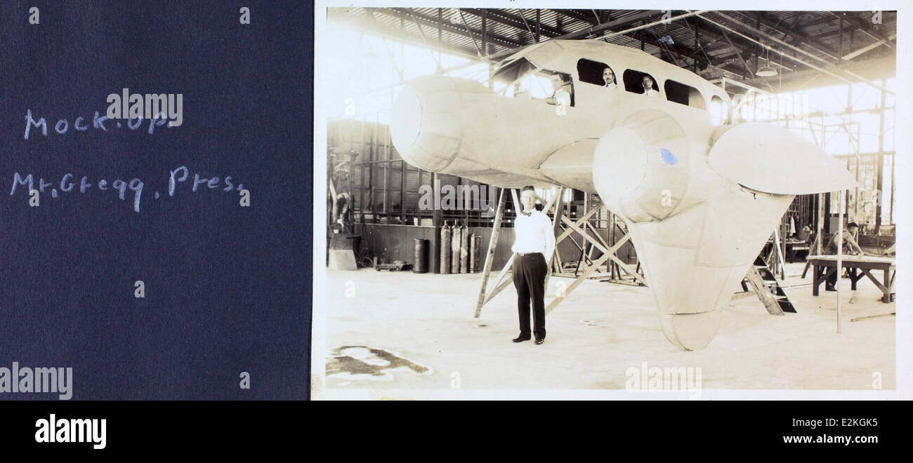 The Prudden-Whitehead Monoplane, an aircraft developed by the Atlanta ...