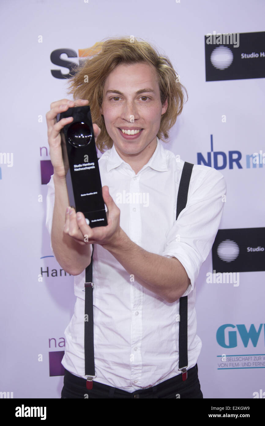 Benjamin Teske at the 16th anniversary Studio Hamburg Nachwuchspreis ...