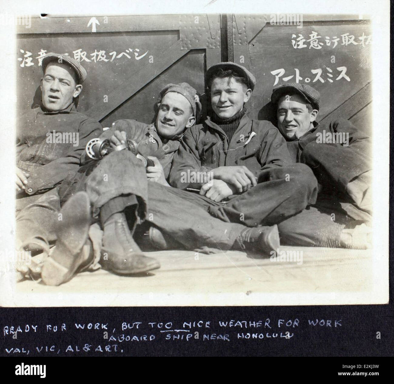 This photo from the Al Menasco album features early aviation pioneers ...
