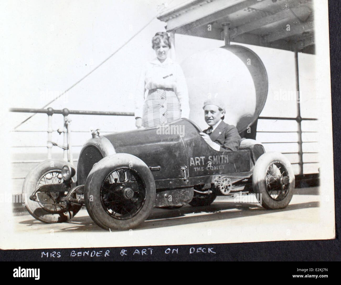 This image from the Al Menasco album showcases a Baby Cup Racer, a ...