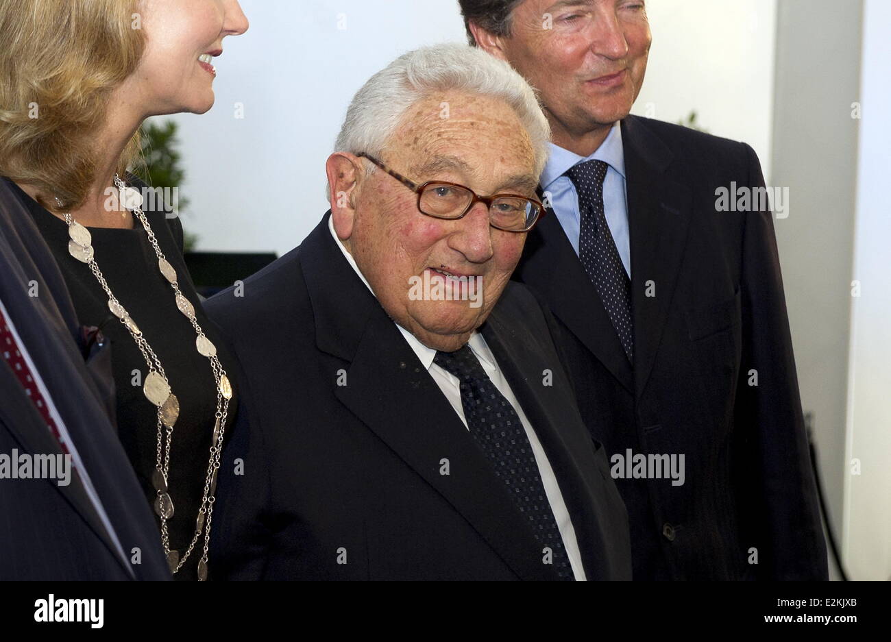 Henry Kissinger at Kissinger Preis award at American Academy in Berlin ...