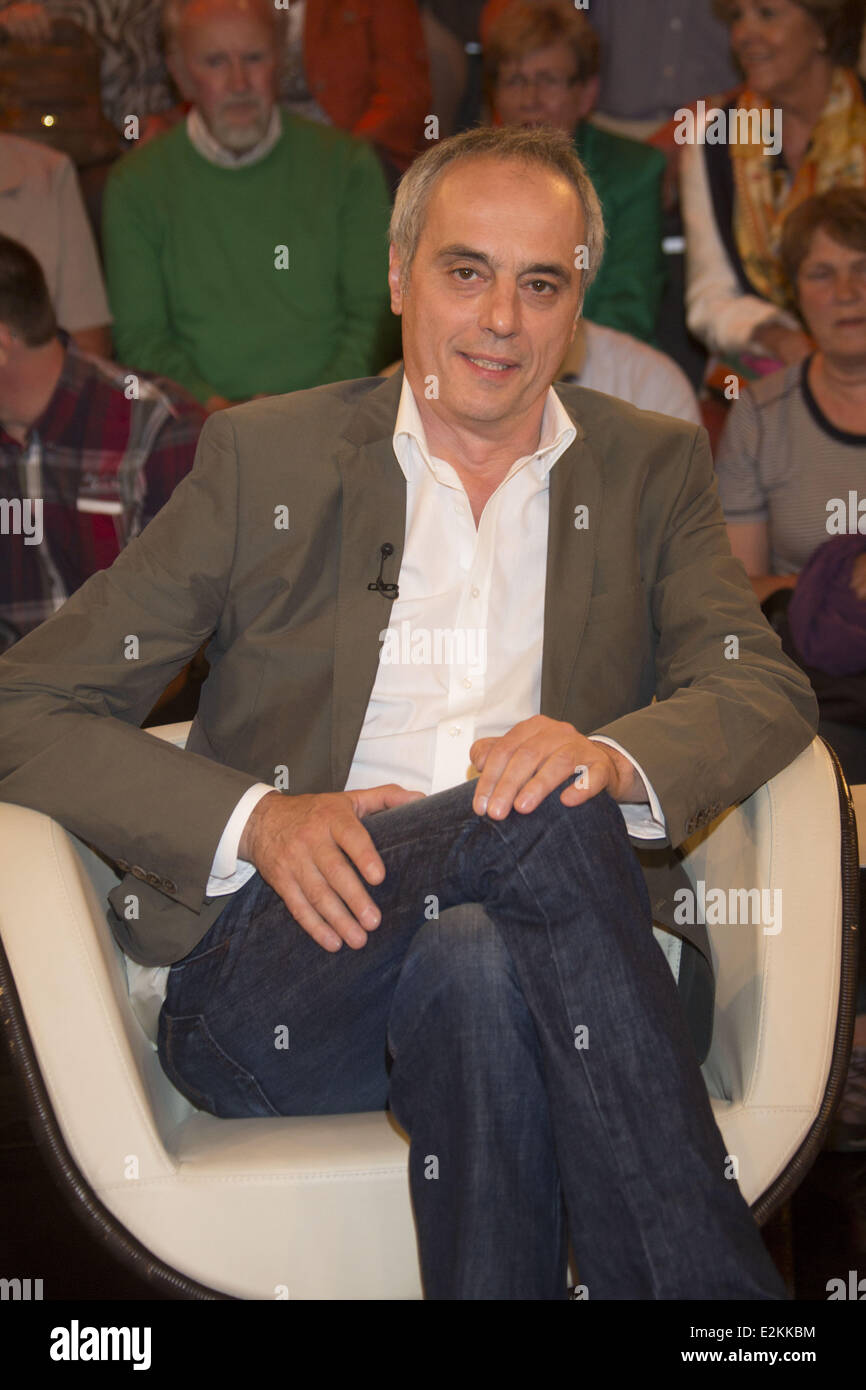 Christian Rach on German ZDF TV talkshow Markus Lanz. Where: Hamburg ...