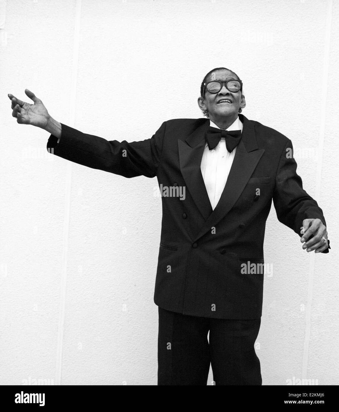 American jazz singer Jimmy Scott poses for a portrait in Los Angeles ...