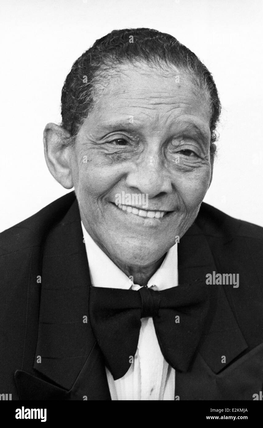 American jazz singer Jimmy Scott poses for a portrait in Los Angeles ...