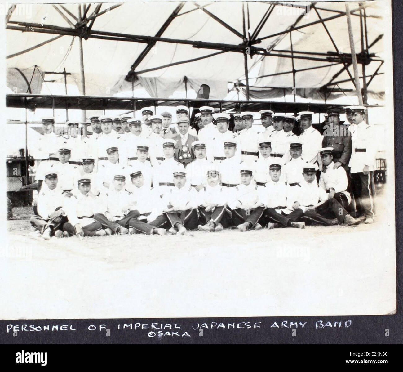 A photograph from the Al Menasco Collection, featuring aviators Albert ...