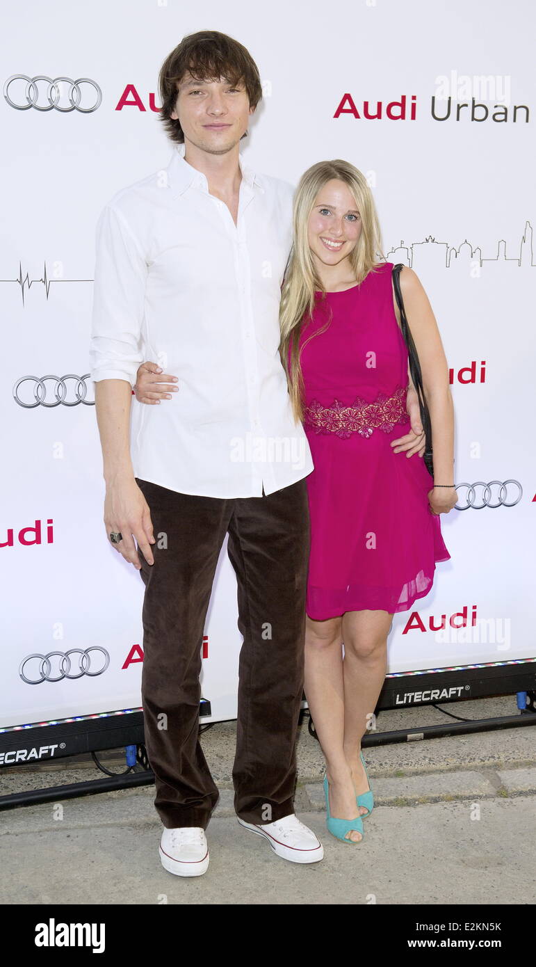 Ralph Kretschmar and guest at the Audi Urban Cinema at Spreeufer. Where ...