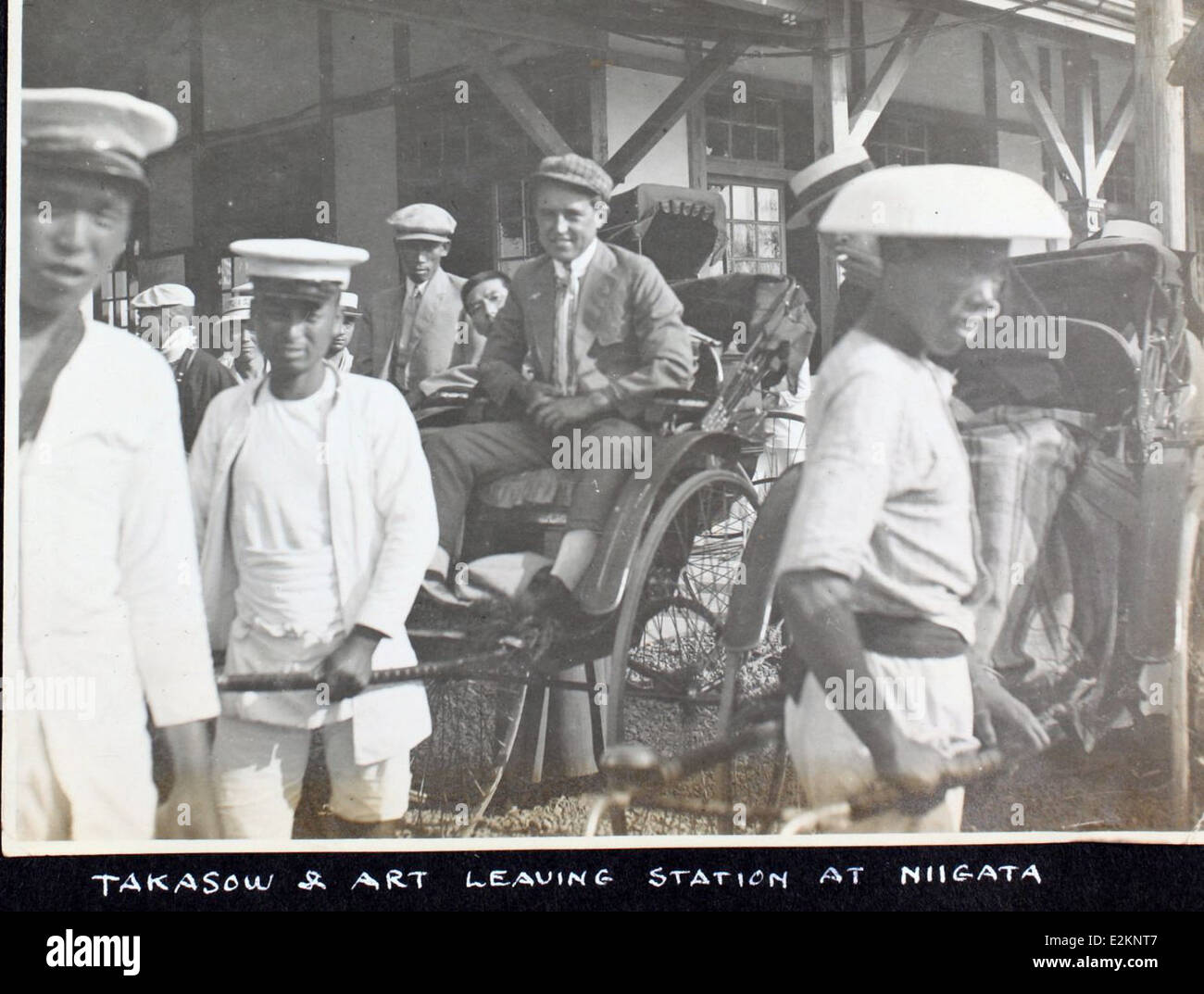 Photograph from the Al Menasco album, featuring aviation pioneer Art ...