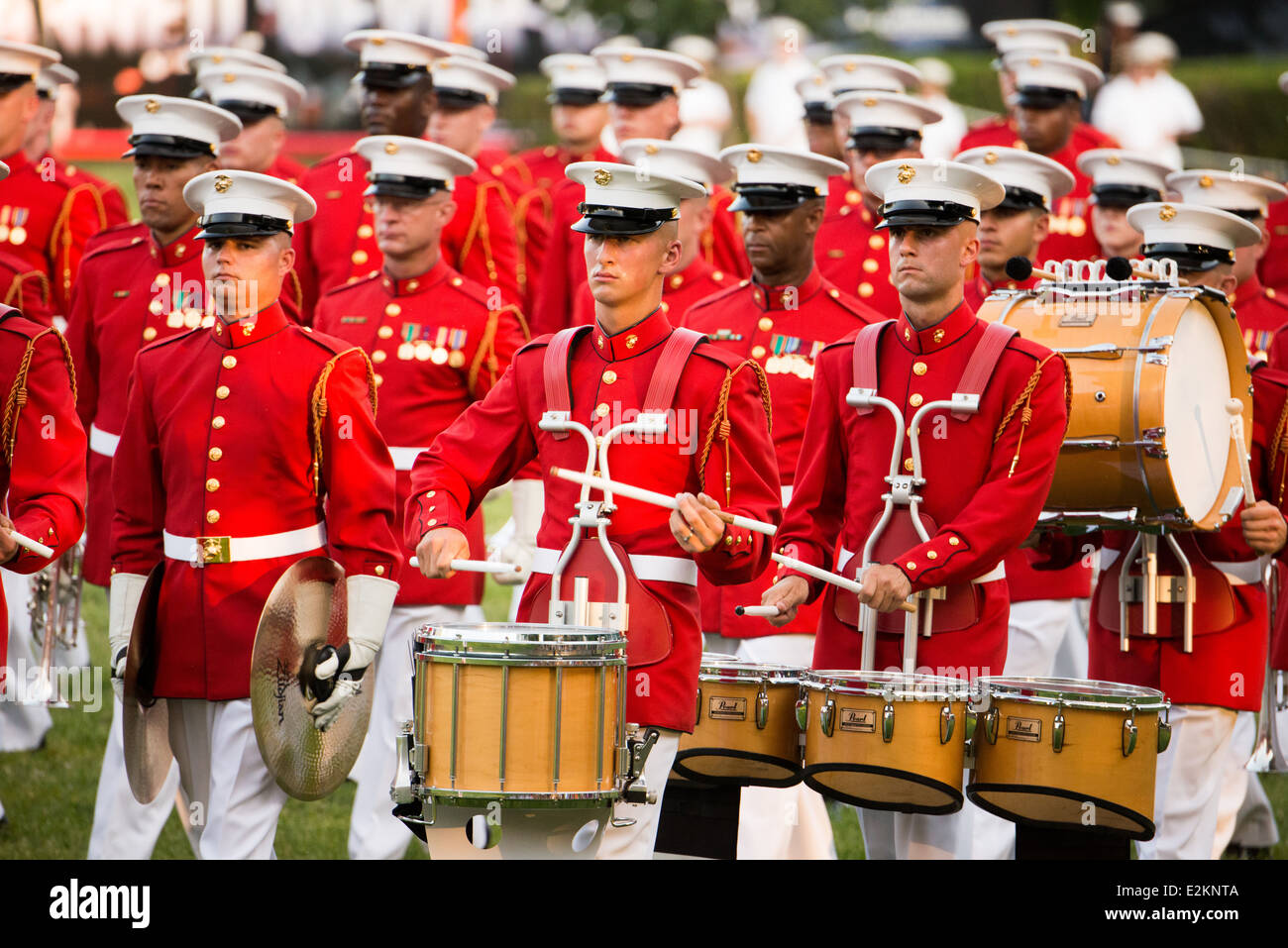 United States Marine Drum And Bugle Corps Arlington Virginia ...