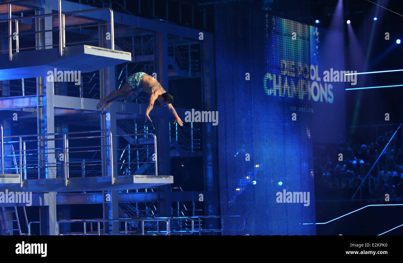 Carsten Spengemann on German RTL TV show 'Die Pool Champions' at SSE ...