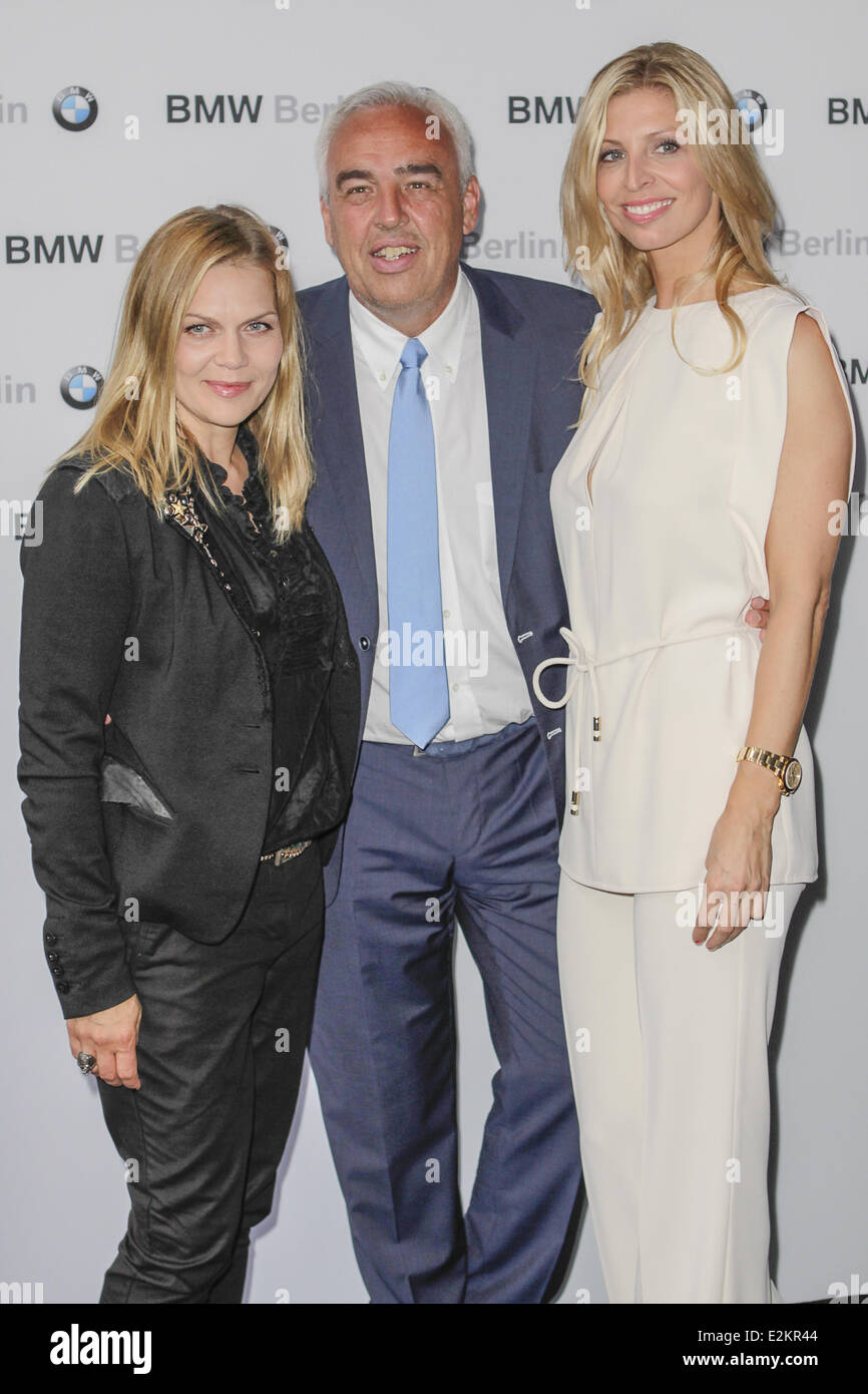 Anna Loos, Hans-Rainer Schroeder,Katharina Schroeder at BMW Charity ...