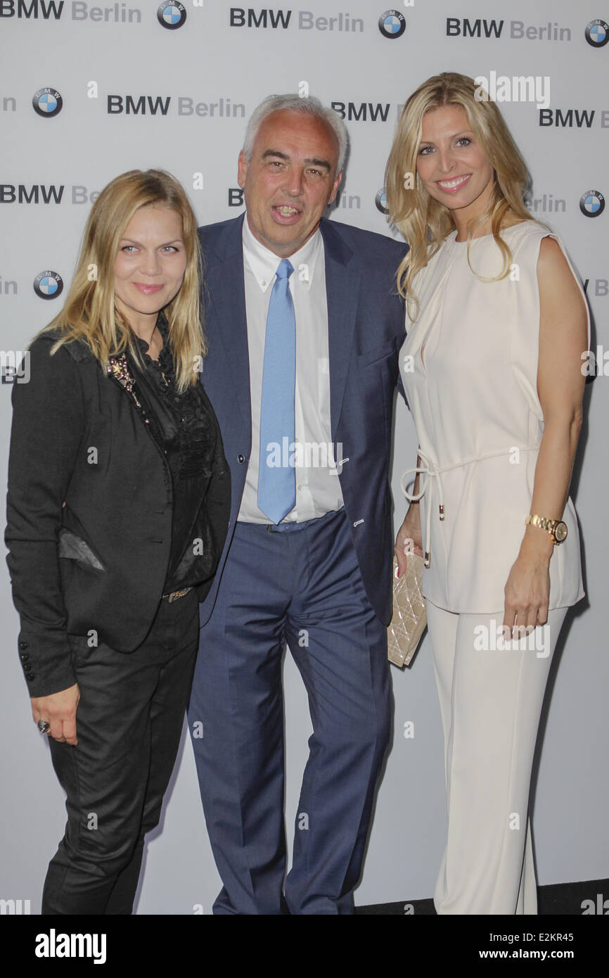 Anna Loos, Hans-Rainer Schroeder,Katharina Schroeder at BMW Charity ...
