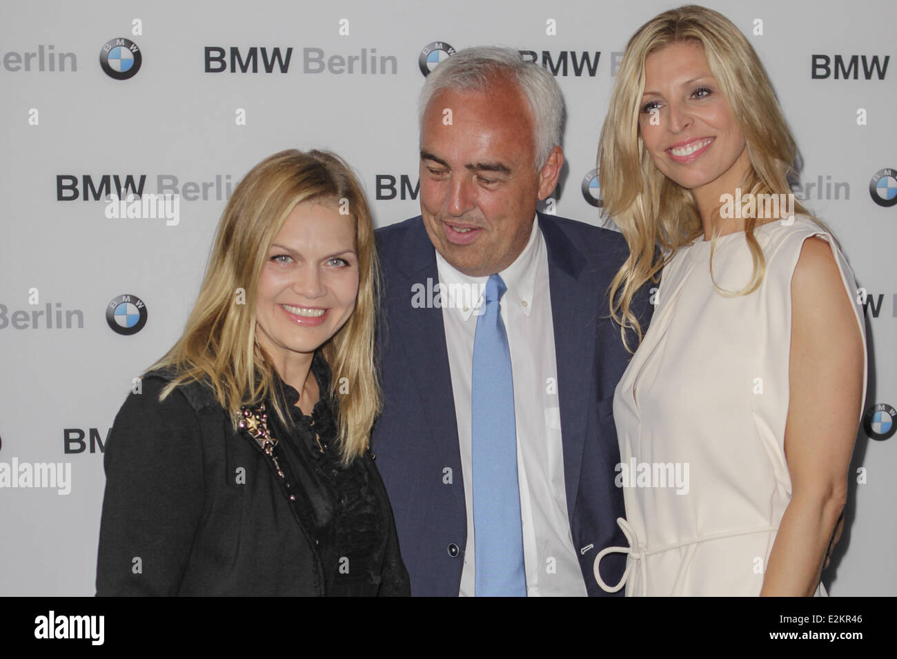 Anna Loos, Hans-Rainer Schroeder,Katharina Schroeder at BMW Charity ...